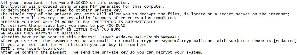 The Week in Ransomware - April 27th 2018 - iLO, KCW, and VevoLocker